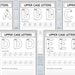 26 Printable Uppercase Alphabet Tracing Worksheets,preschool ...