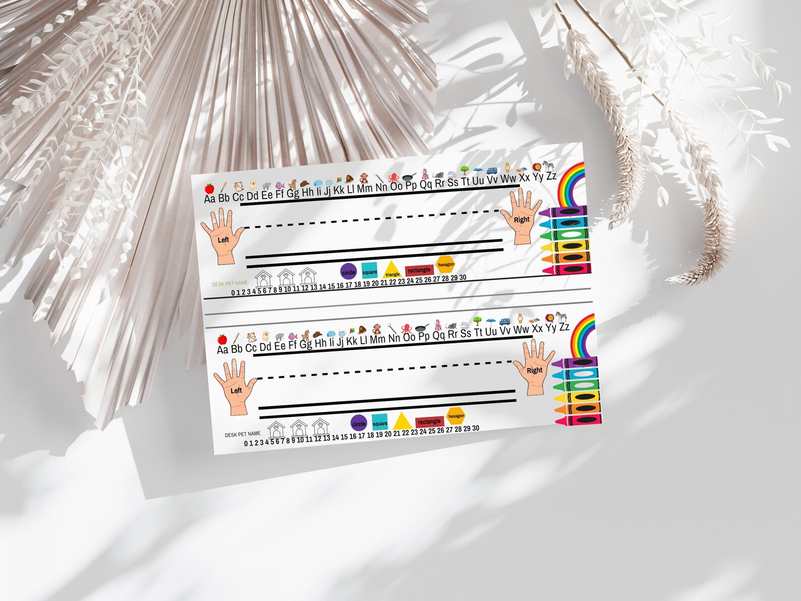 Student Desk Name Tag, Printable Student Desk Name Tag, Back to School ...