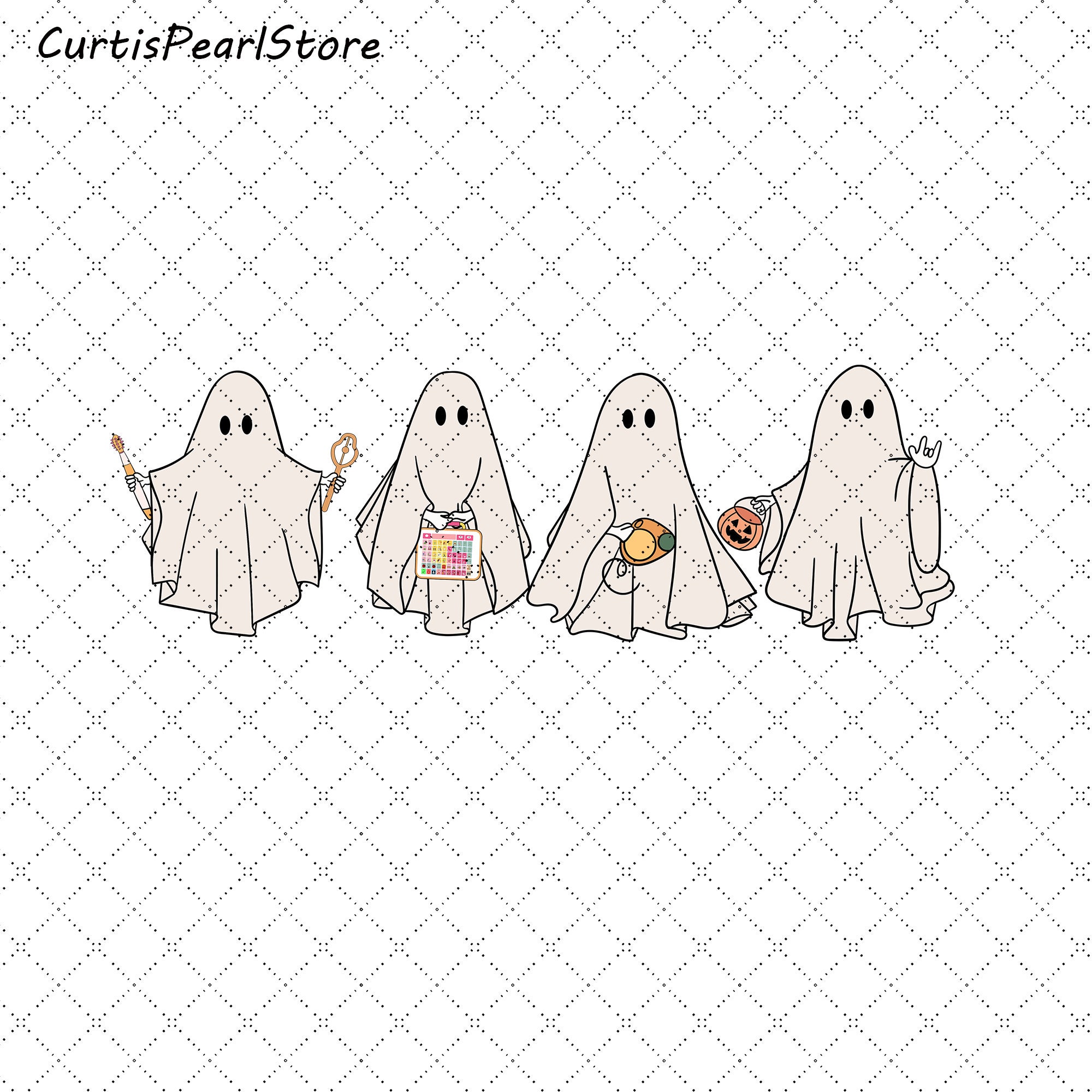 Speech Therapist Ghost Halloween Png Halloween Png Spooky - Etsy
