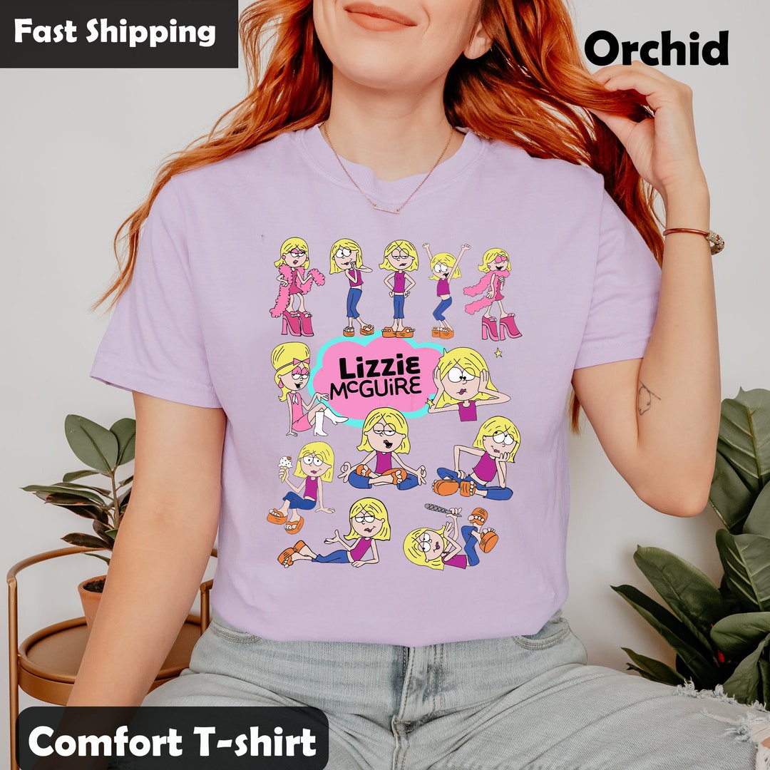 Comfort Colors Retro 90s Lizzie Mcguire Shirt, Funny Disney Lizzie T ...