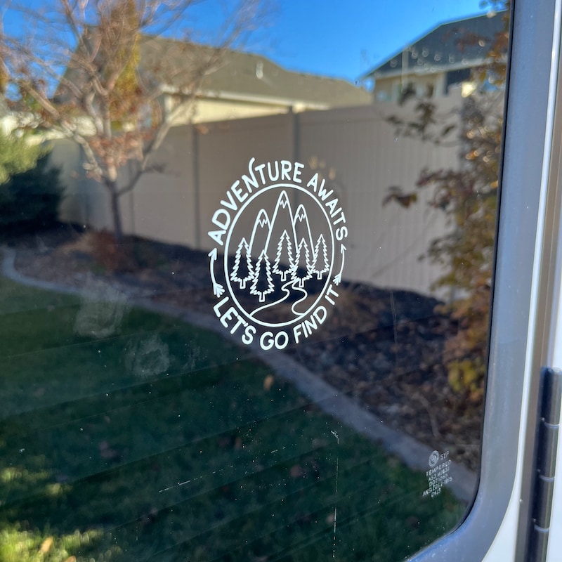 Adventure Decal - Etsy