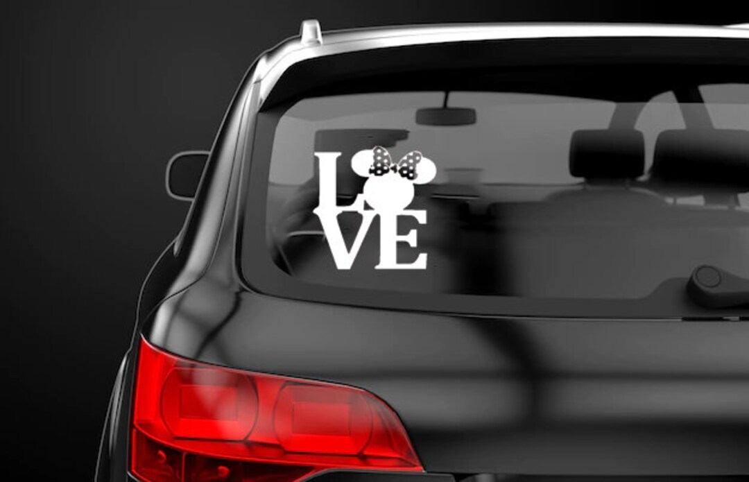 Love Minnie Sticker / Decal / Label - Etsy