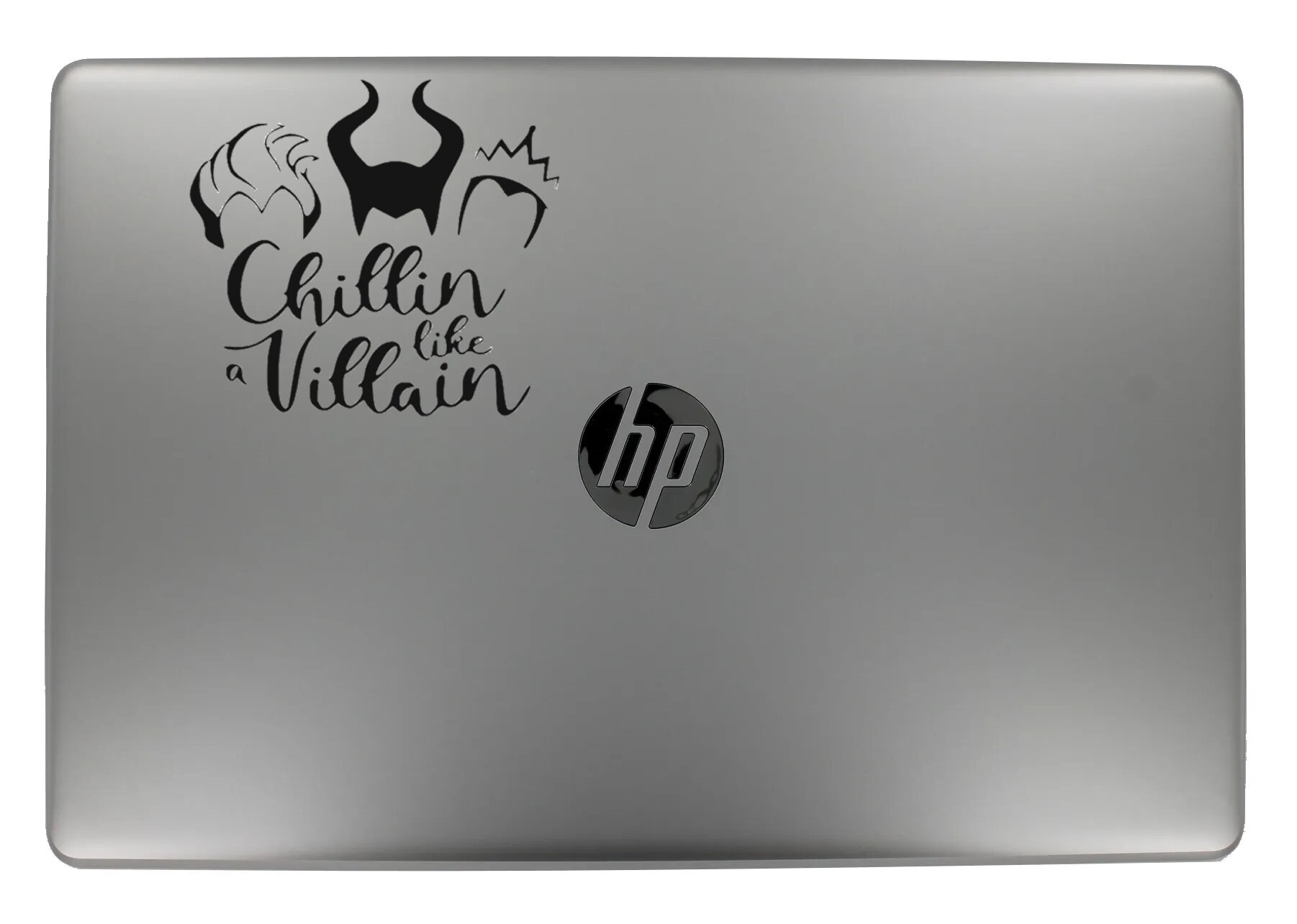 Chillin Like A Villain Sticker Decal Label Disney Villain Sticker Evil ...
