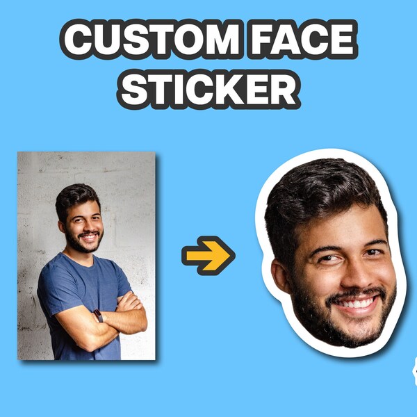 Face Stickers - Etsy