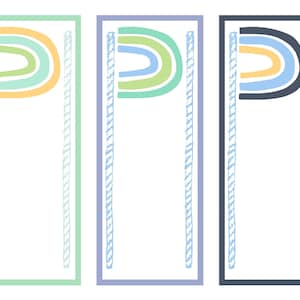 Pastel Rainbow Classroom Desk Name Tags - Etsy