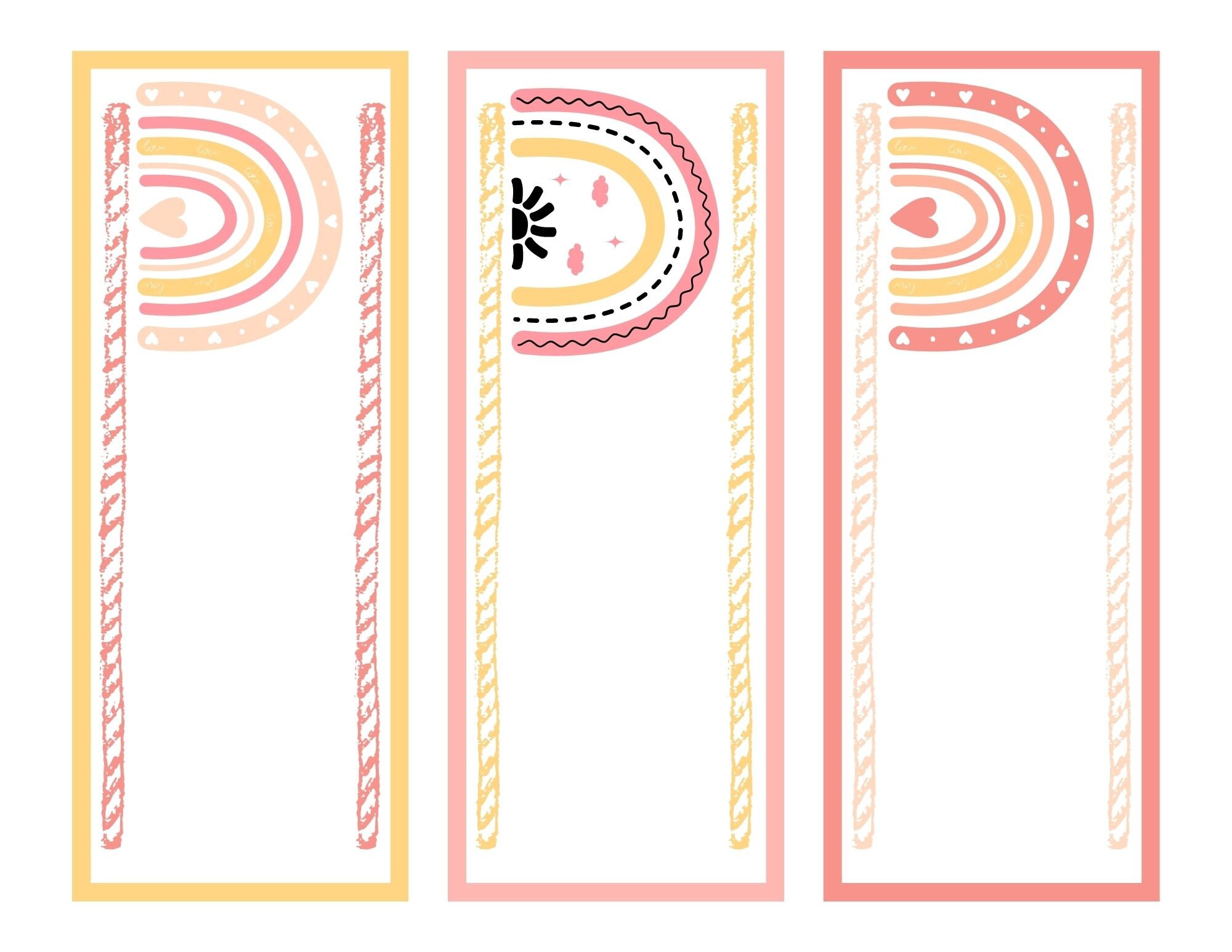 Pastel Rainbow Classroom Desk Name Tags - Etsy