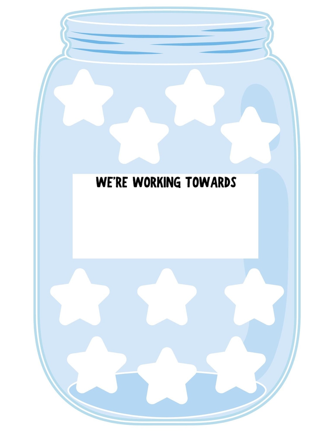 Pastel Rainbow Classroom Reward Jar - Etsy