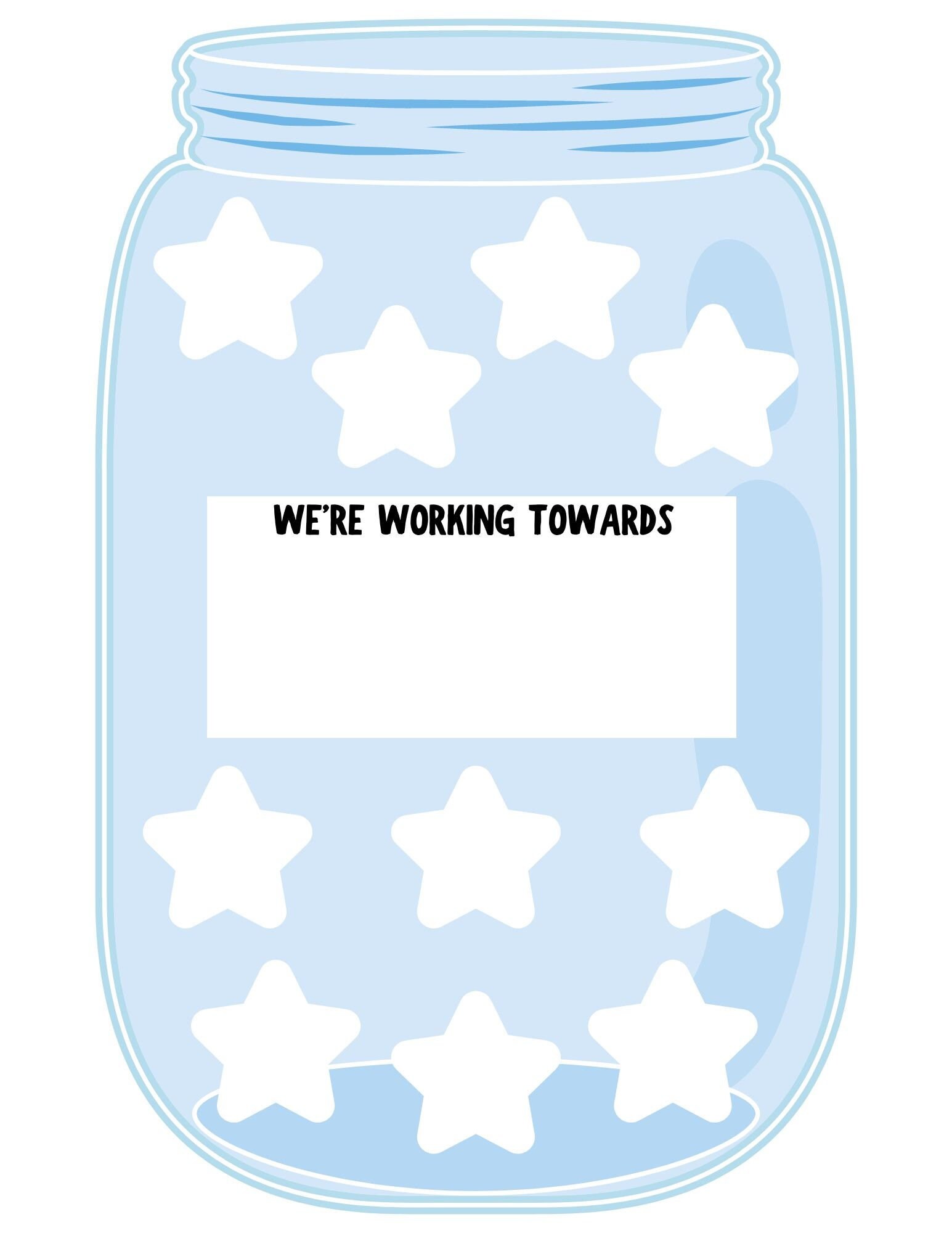 Pastel Rainbow Classroom Reward Jar - Etsy