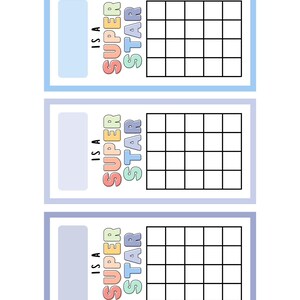 Pastel Rainbow Student Reward Cards - Etsy