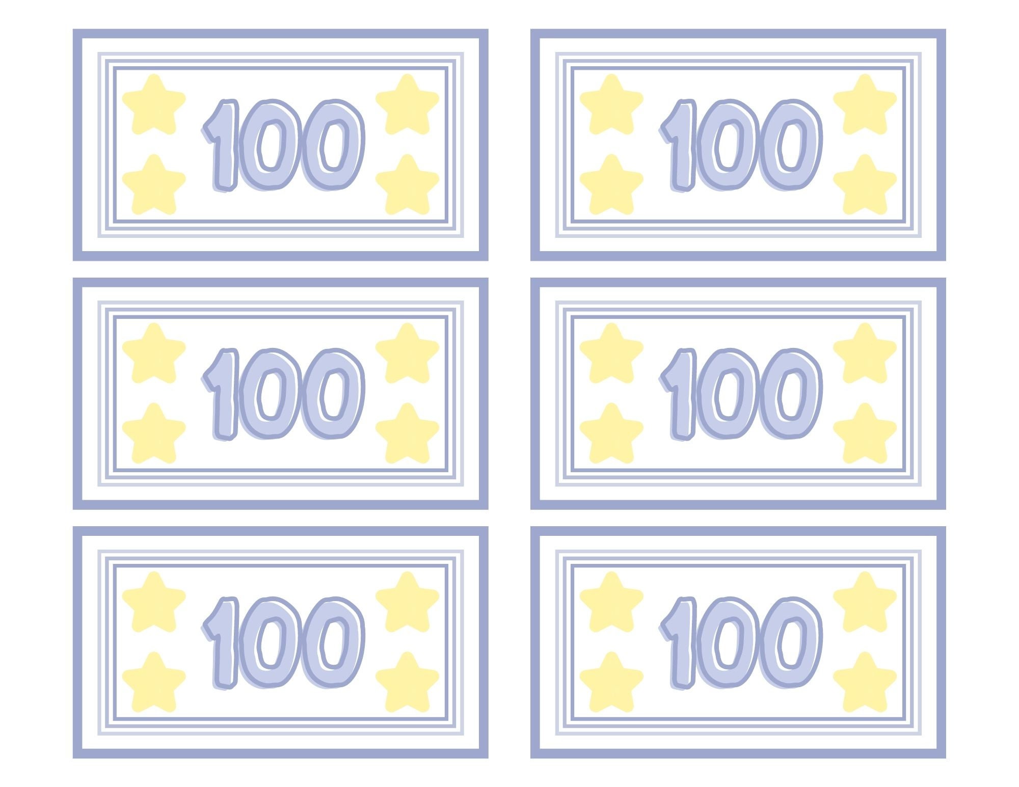 Pastel Rainbow Classroom Money - Etsy