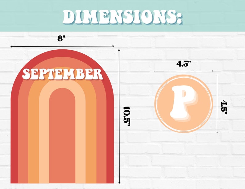 Groovy Classroom Birthday Chart - Etsy