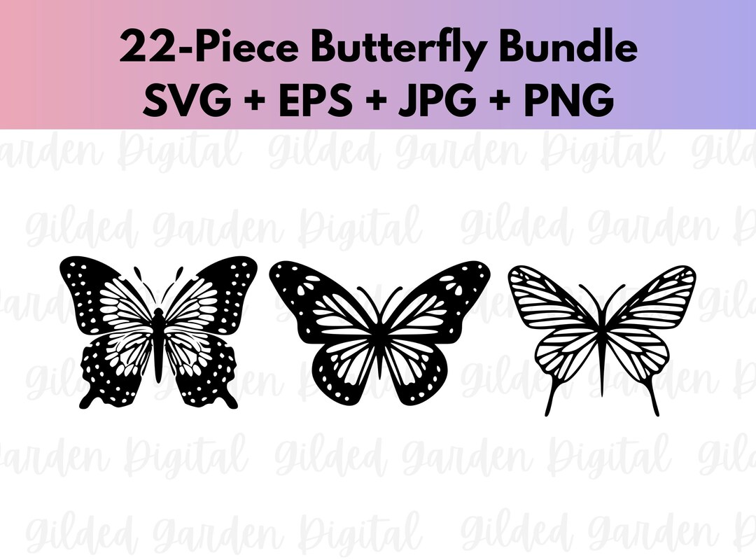 Butterfly Clipart, Cricut Projects, Butterflies SVG, Butterfly SVG ...