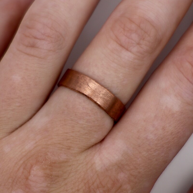 Thick Copper Ring - Etsy