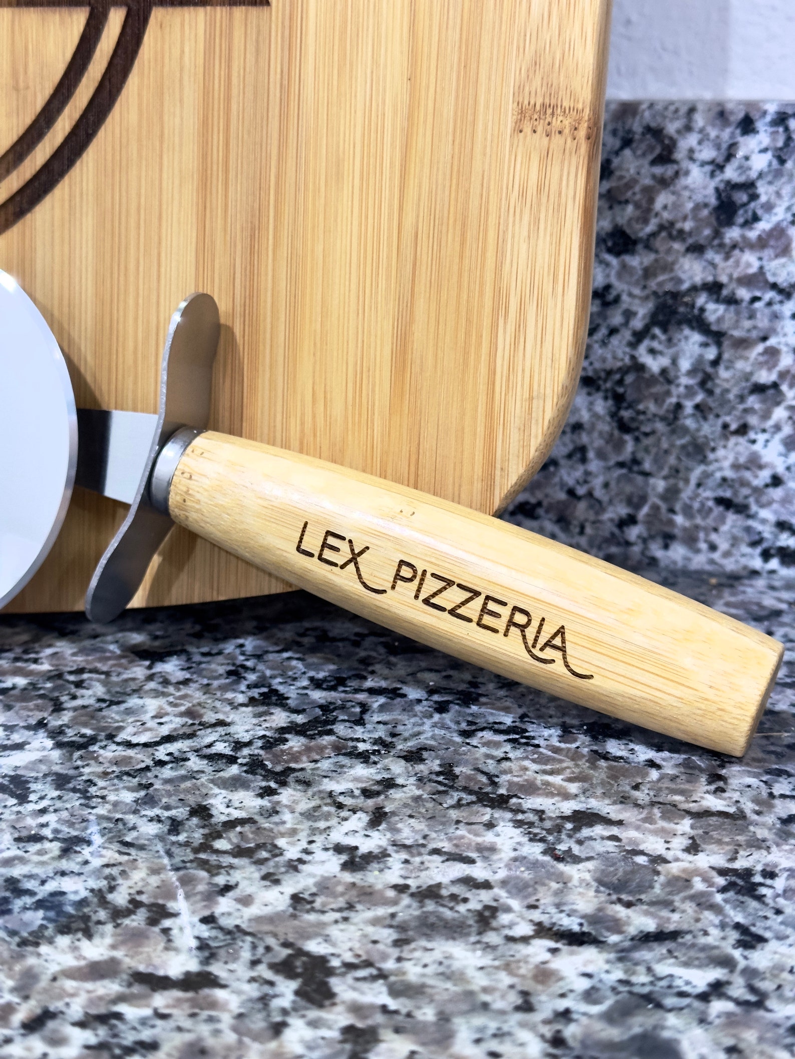 Personalized Pizza Stone and Pizza Cutter, Pizza Father's Day Gift ...