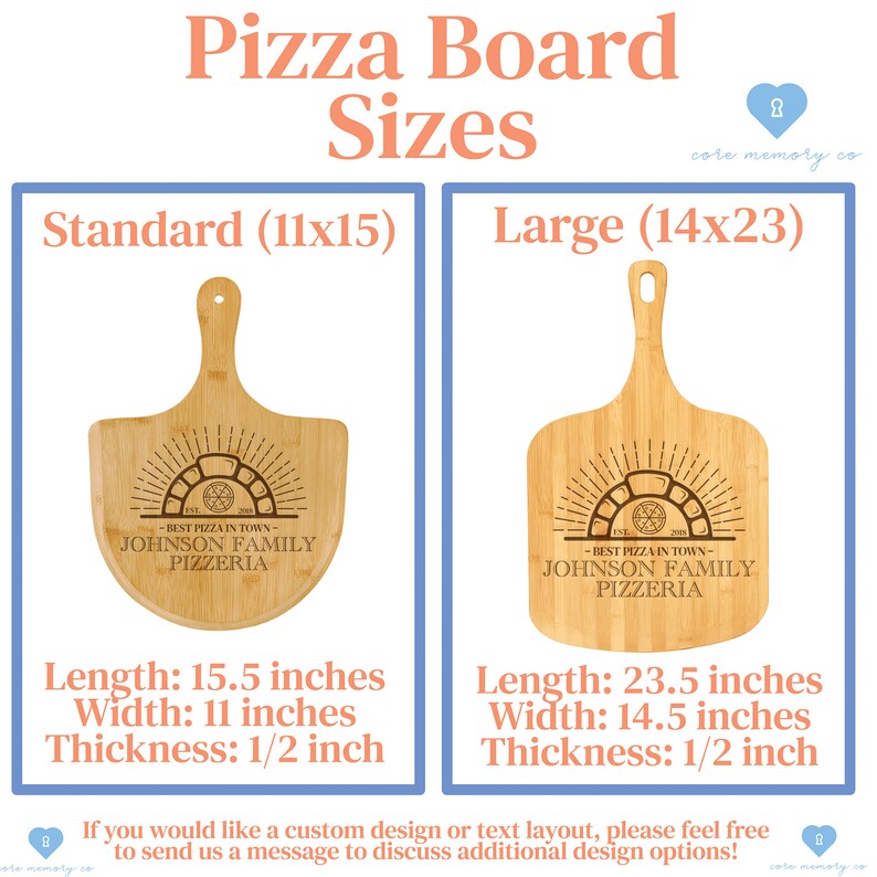 Personalized Pizza Board and Pizza Cutter, Pizza Peel Father's Day Gift ...