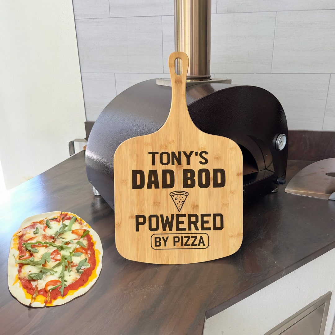 Personalized Fathers Day Pizza Peel Gift, Custom Pizza Paddle, Engraved ...