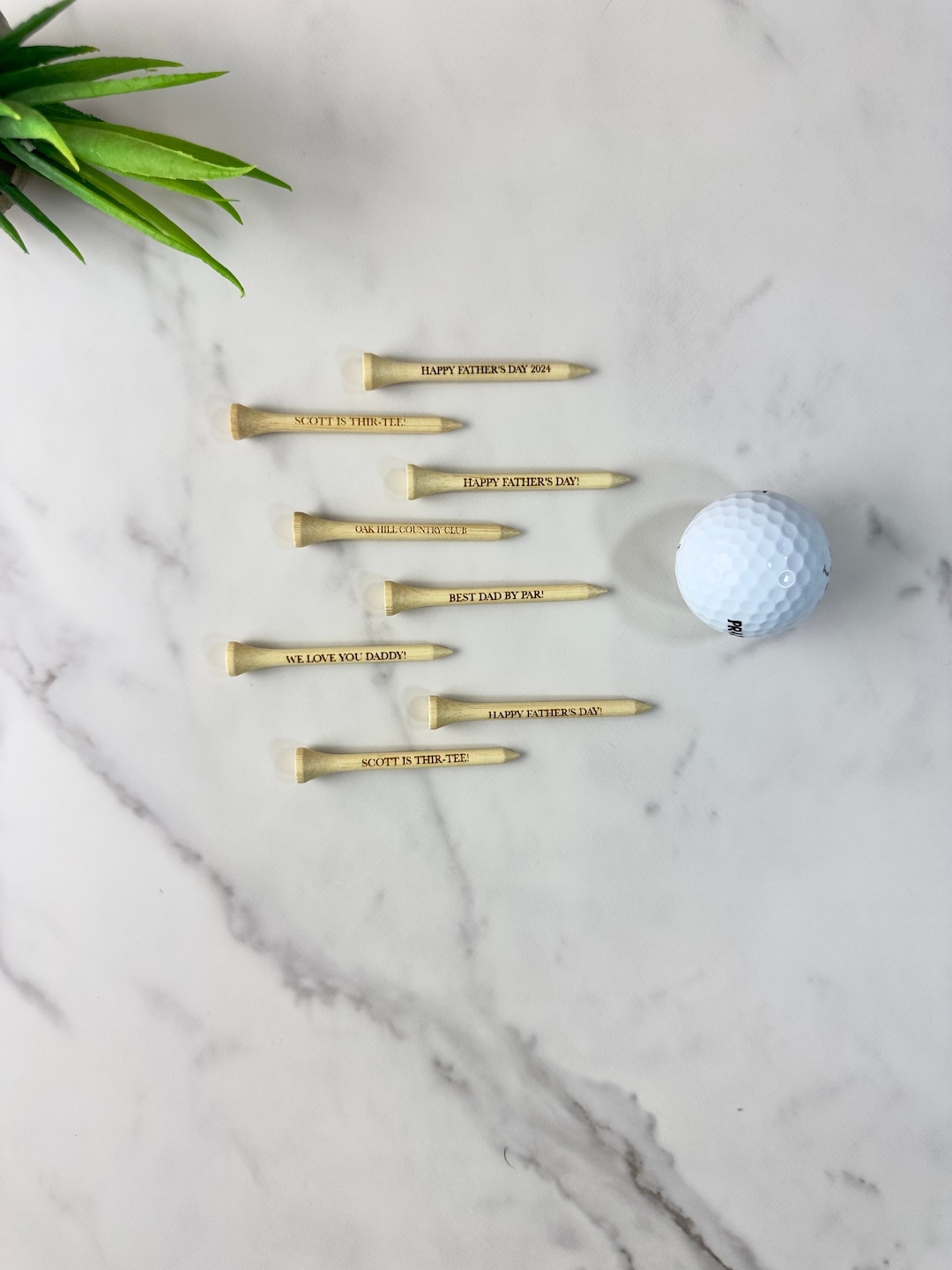 Personalized Golf Tees, Custom Engraved Golf Tees, Fathers Day Engraved ...