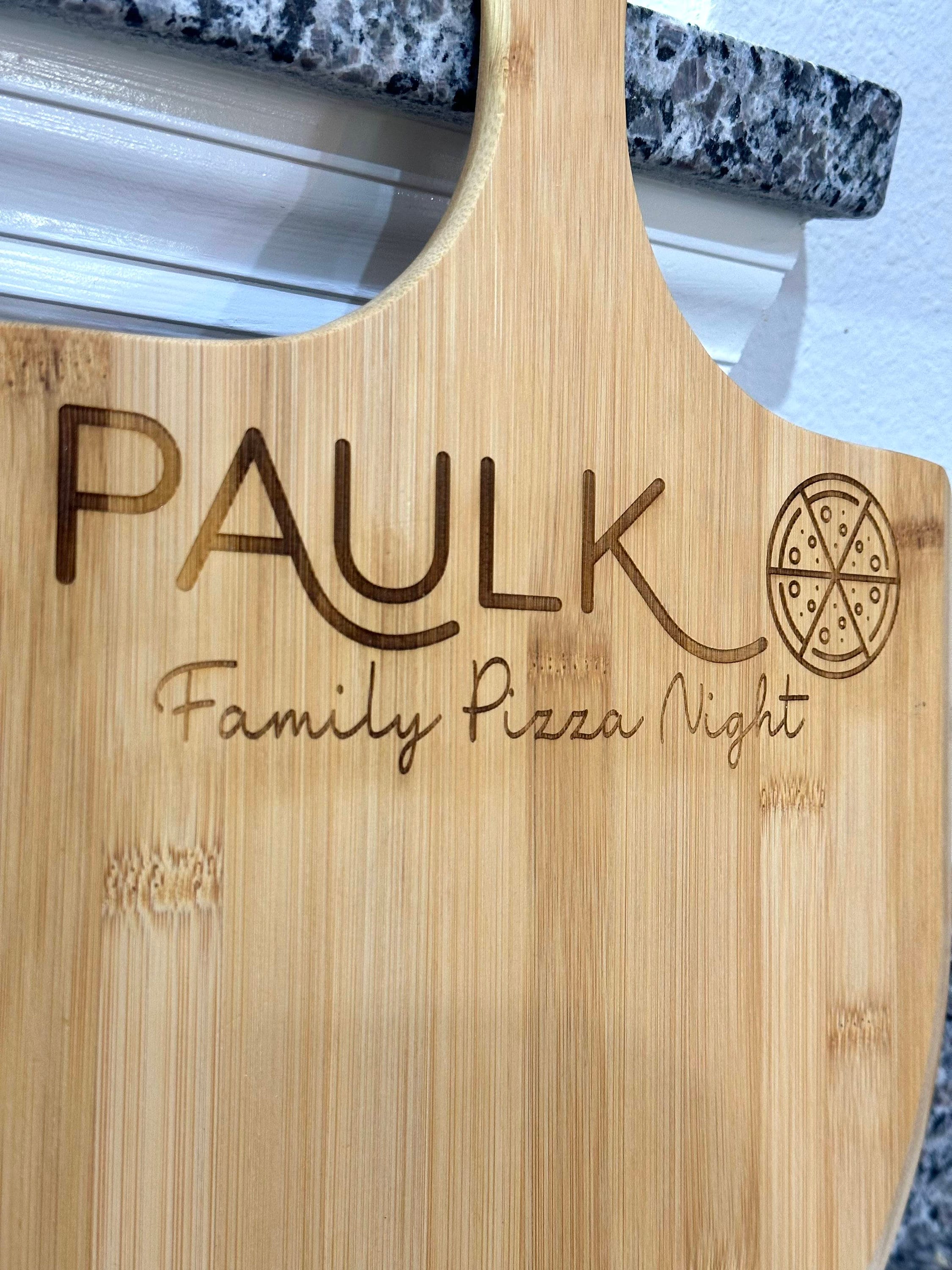 Personalized Pizza Stone and Pizza Cutter, Pizza Father's Day Gift ...