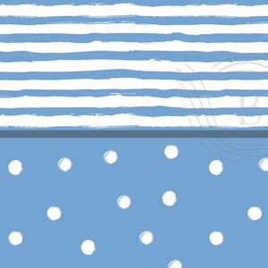 Blue Digital Paper, Seamless Blue Pattern, Printable Paper, Baby Blue ...