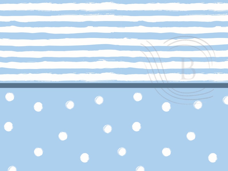 Blue Digital Paper, Seamless Blue Pattern, Printable Paper, Baby Blue ...