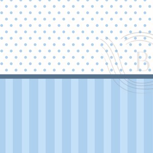 Blue Digital Paper, Seamless Blue Pattern, Printable Paper, Baby Blue ...