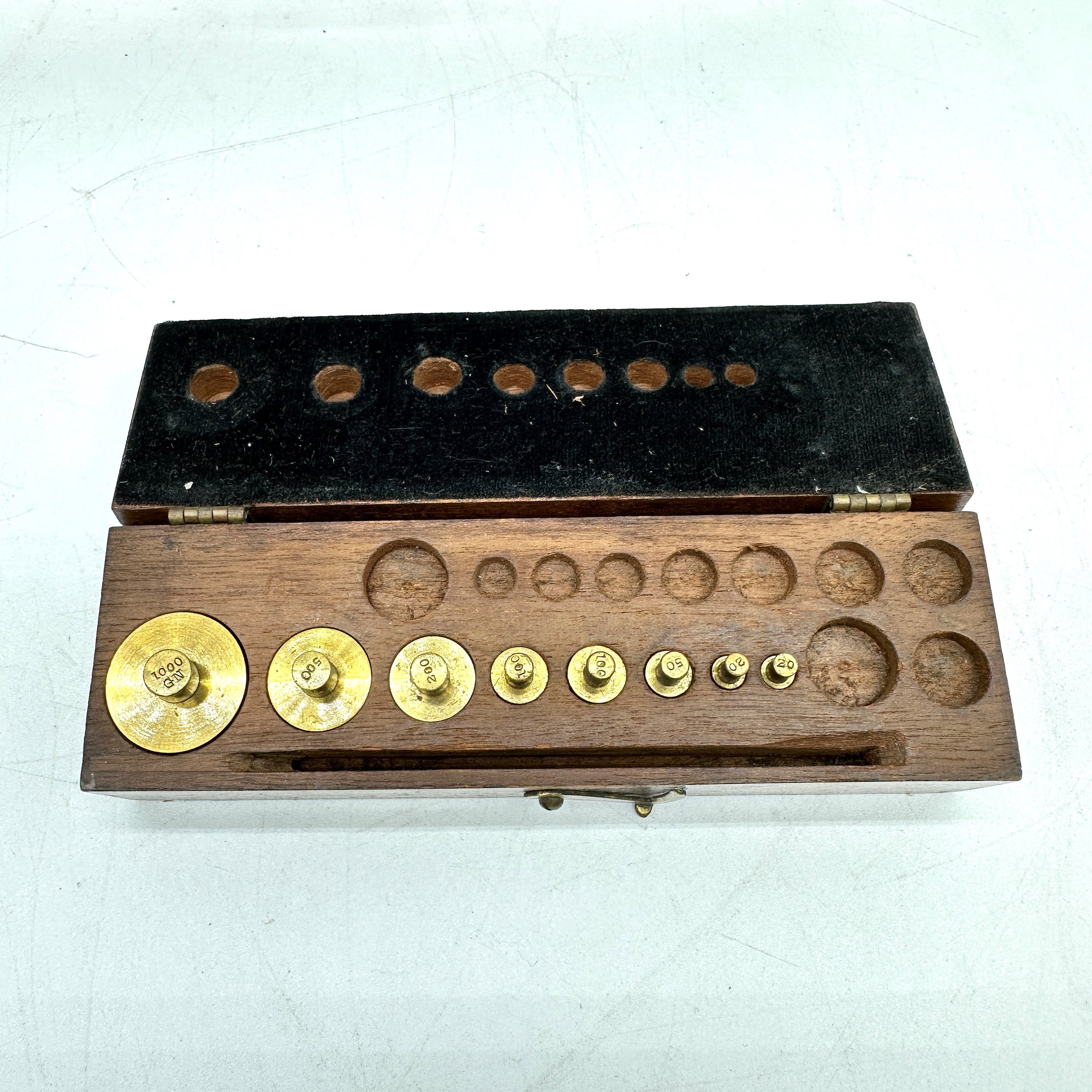 Antique Henry Troemner Apothecary Scale W/ Christian Becker Brass ...