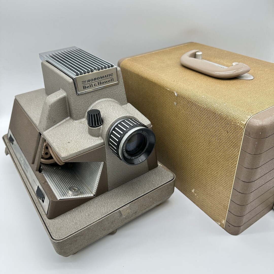 Vintage Bell & Howell TDC Robomatic 35mm Projector 765-A Tested (read ...