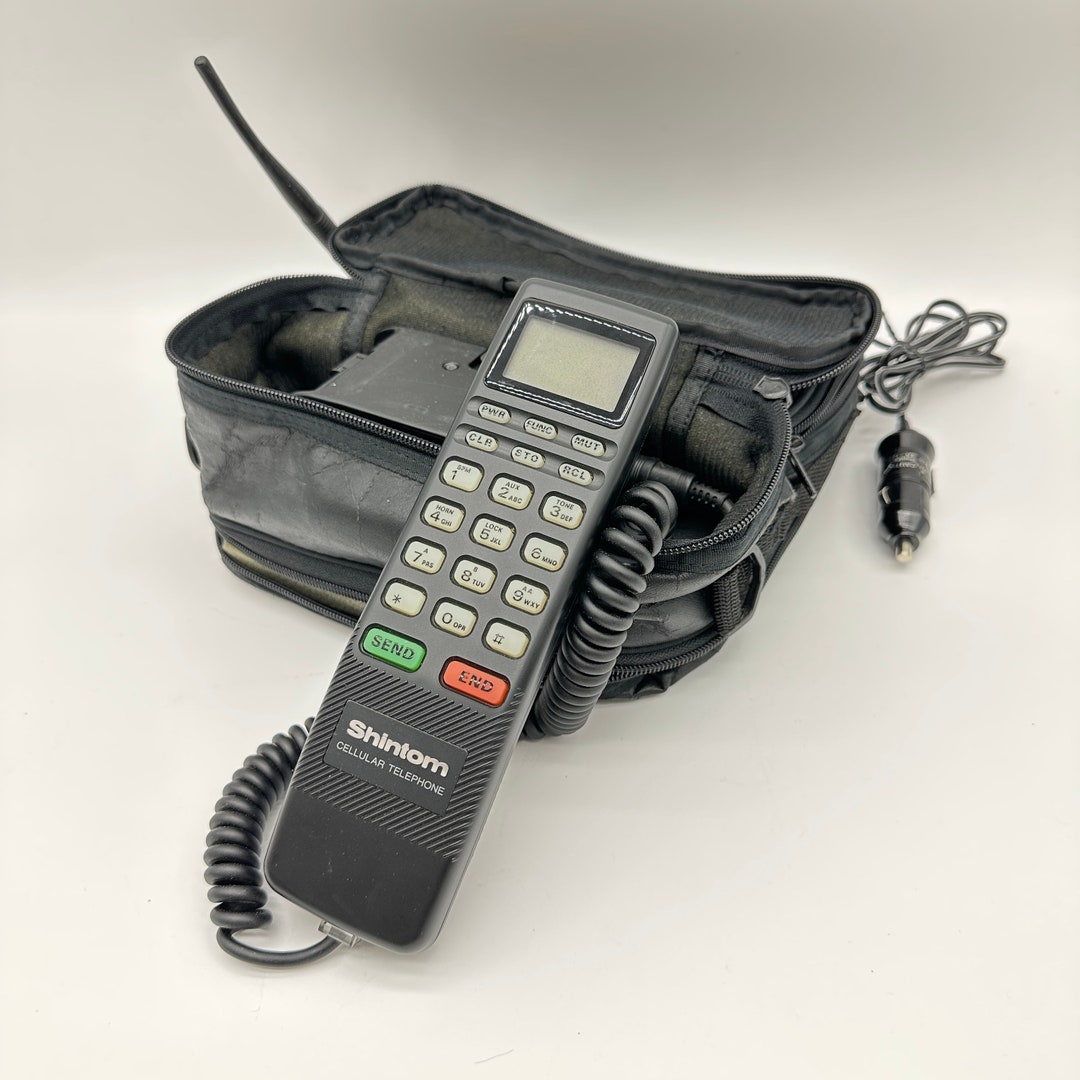 Vintage Shintom Cellular Telephone Car Phone Tested&works W/ Bag - Etsy
