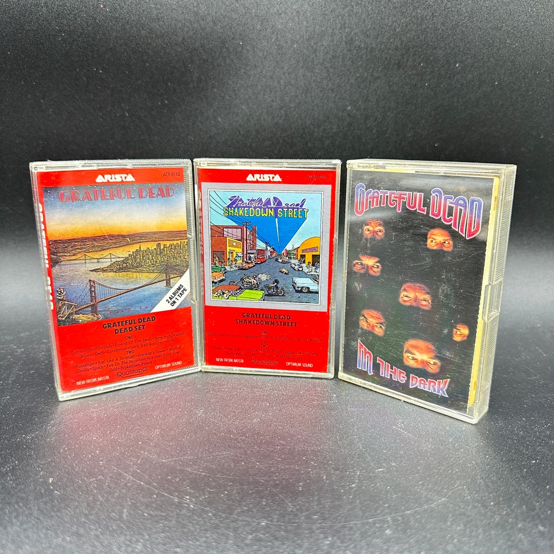 Lot of 3 Grateful Dead Cassette Tapes Dead Set, Shakedown St., in the ...