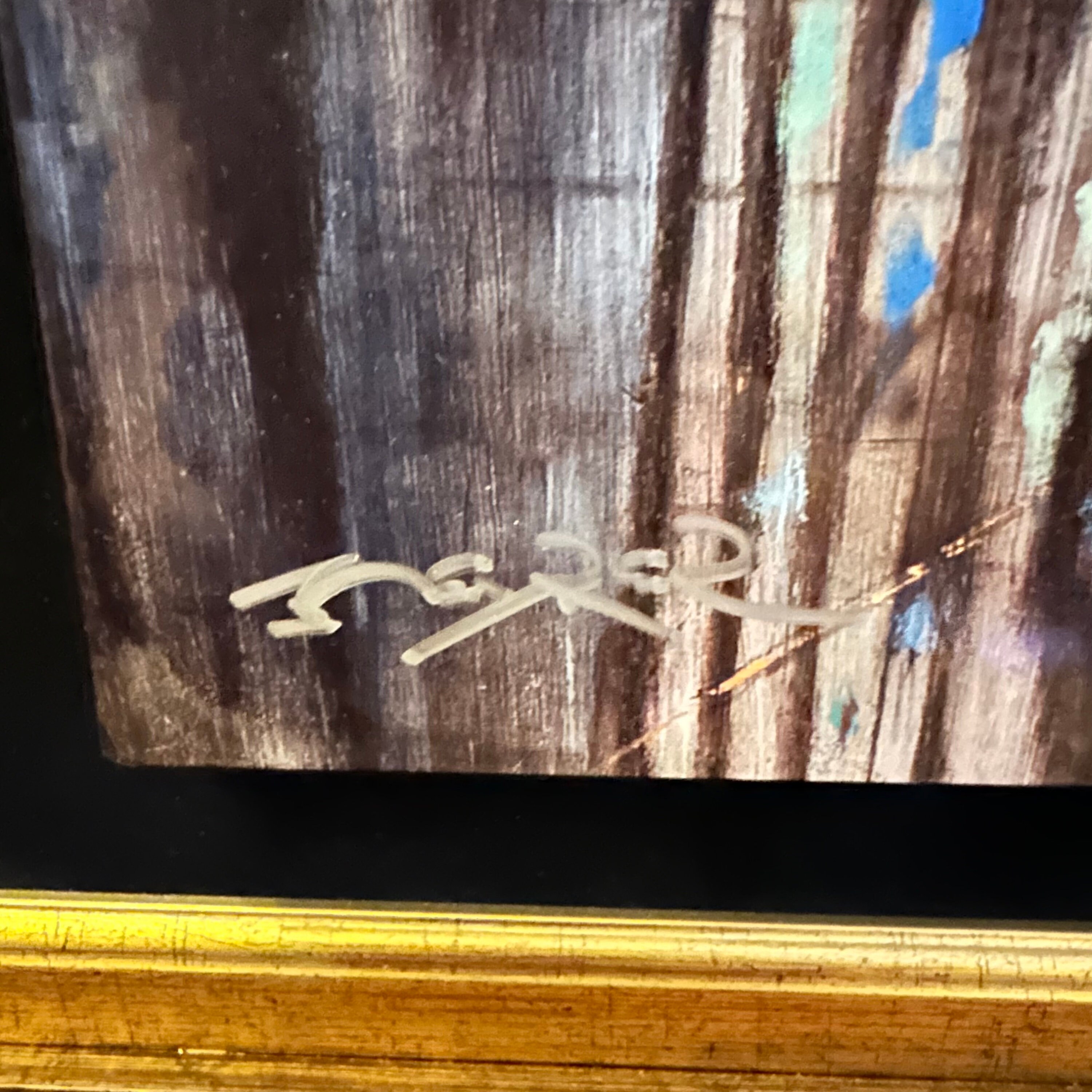 Matt Beyrer through the Rain Caldograph 17x17 Framed W/ COA Signed ...