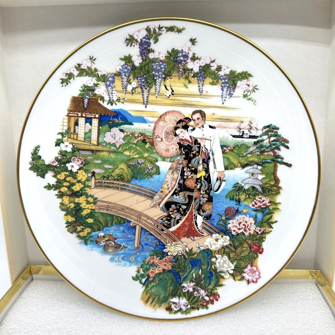 Lenox Metropolitan Opera 1983 "madama Butterfly" Coa+box Decorative ...