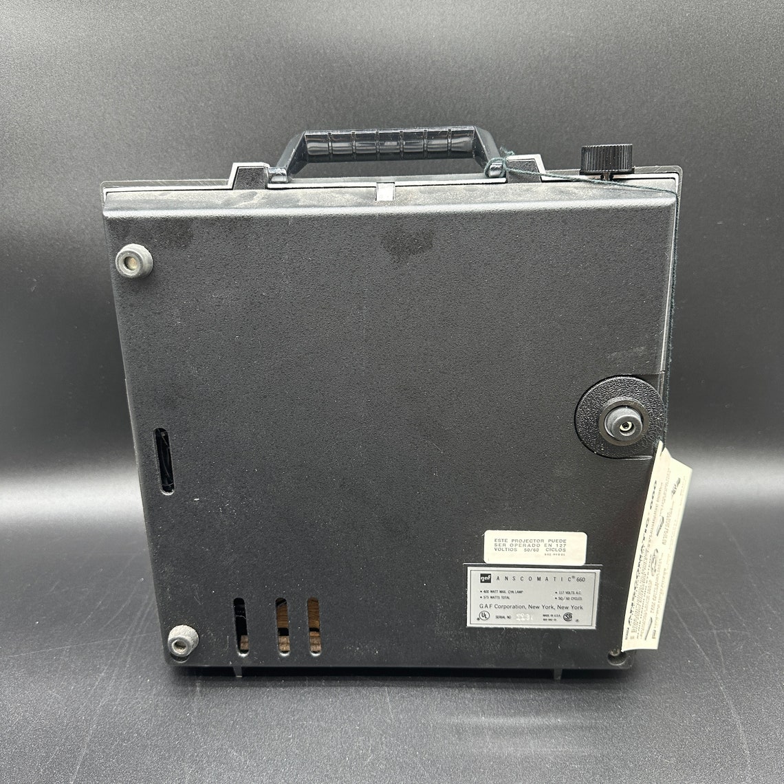 GAF 1960s Anscomatic 660 2x2 Slide Projector Rototray Slide Tray Tested ...