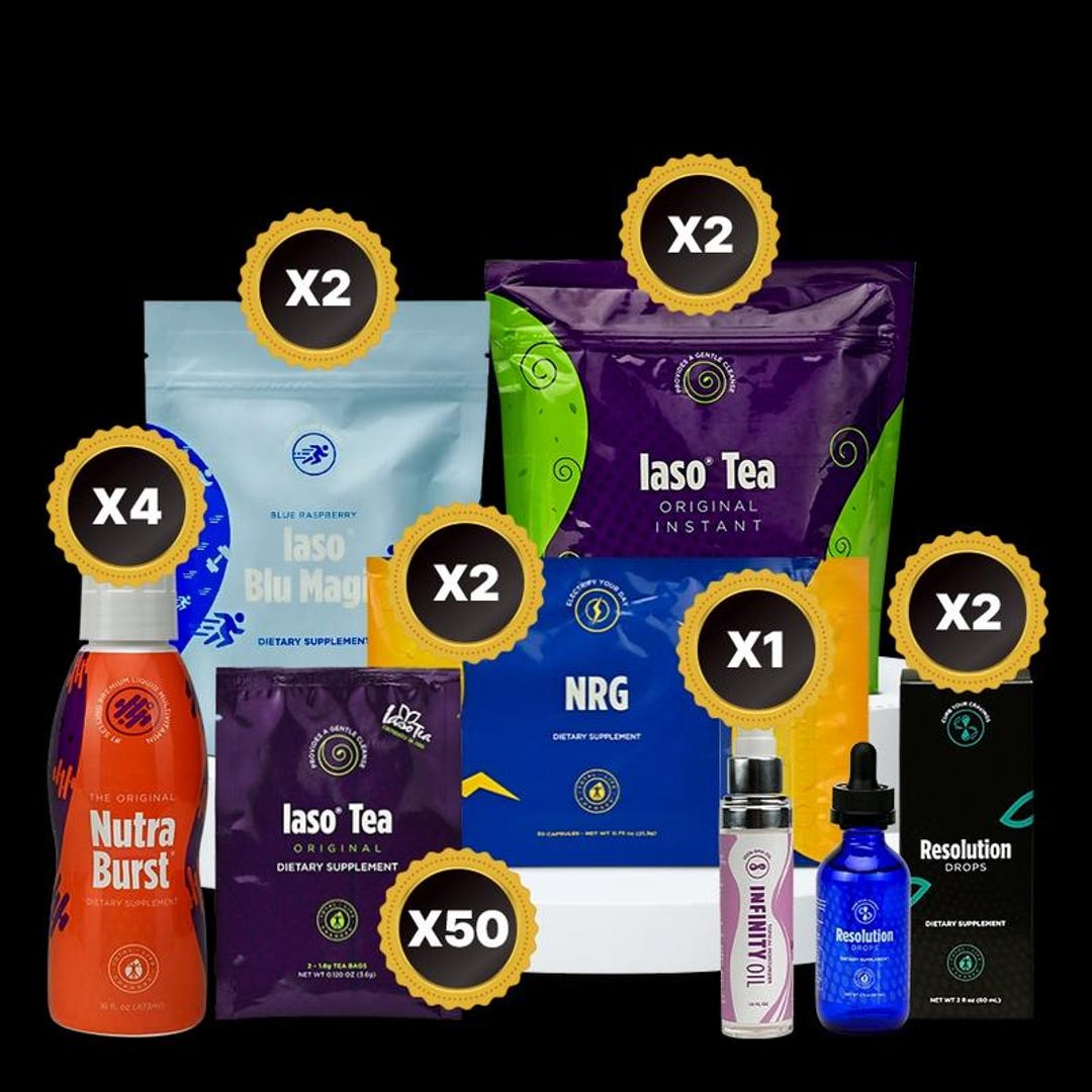 Ultimate Iaso Tea Nutraburst Pack - Etsy