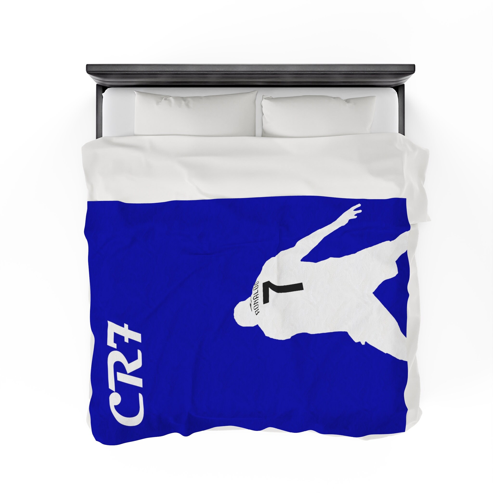 Cr7 Cristiano Ronaldo Soccer Fans Velveteen Plush Blanket for Kids and ...