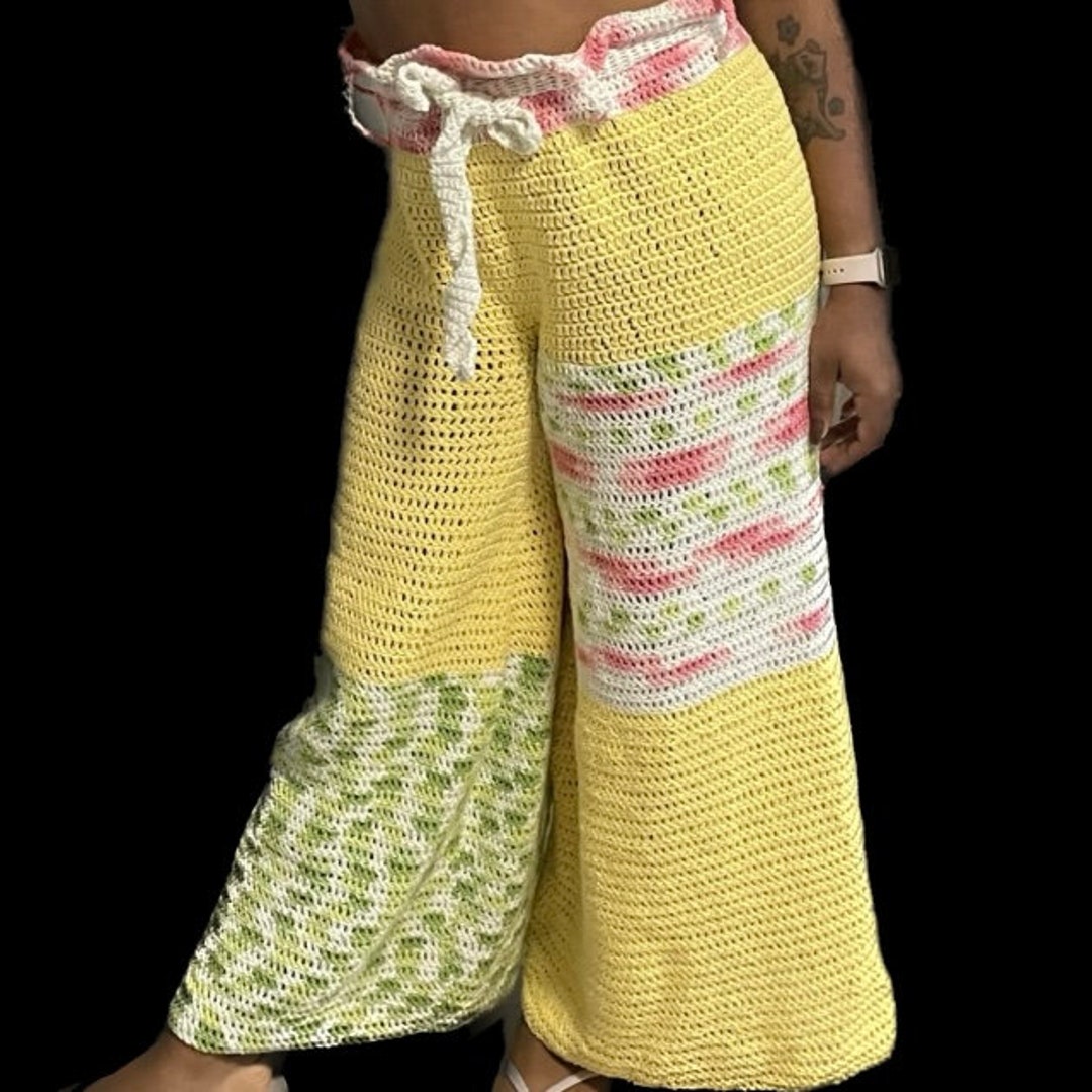 Custom Crochet Pants - Etsy