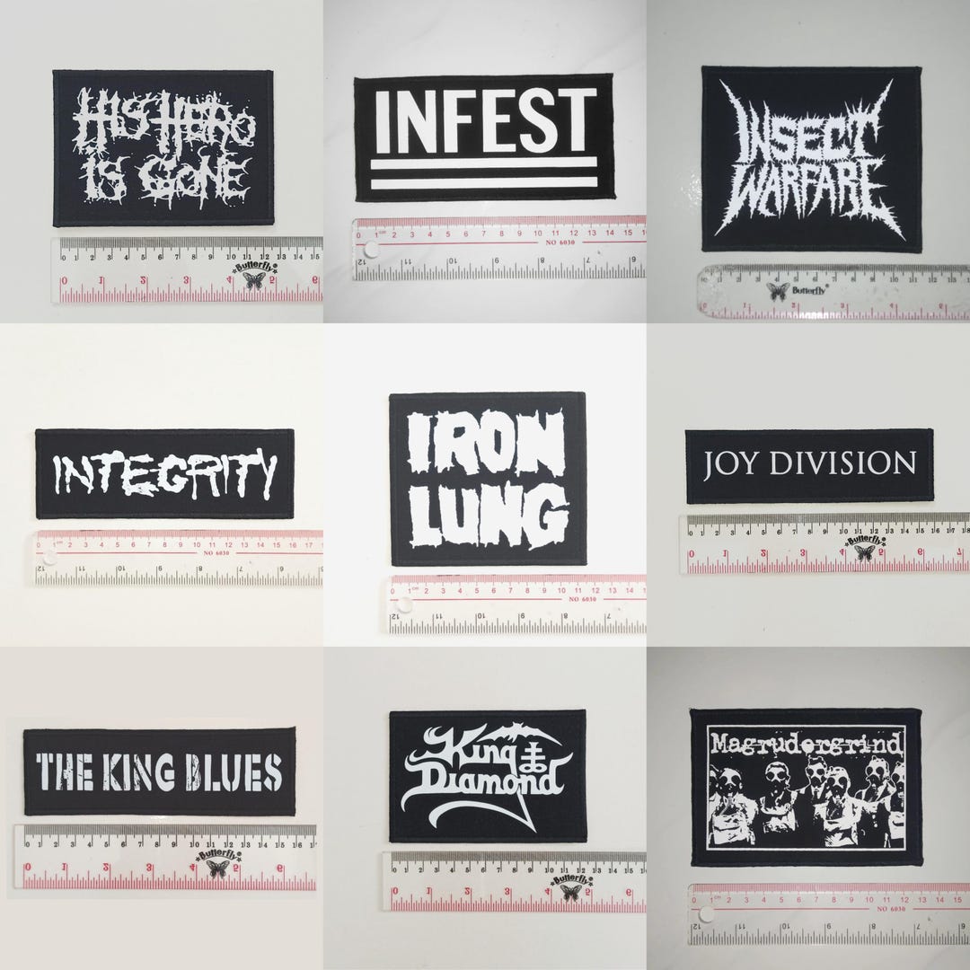 05 - Punk Patches, Hardcore, Crust, D Beat, Metal, Thrash, Grindcore ...