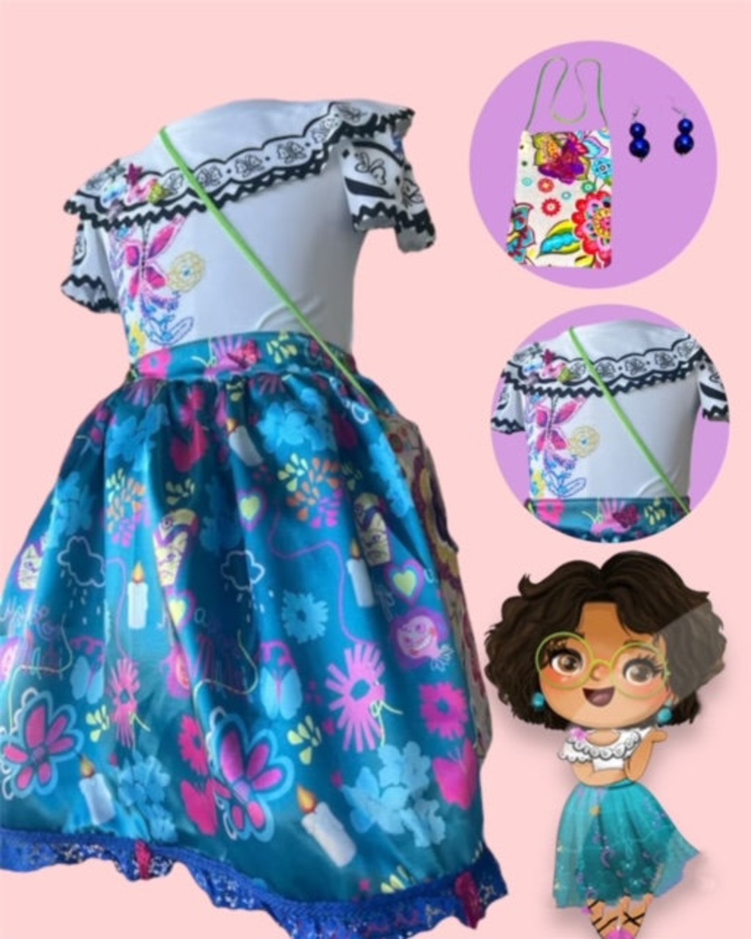 Maribel Encanto Dress/ Maribel Costume / Encanto Inspired Dress ...