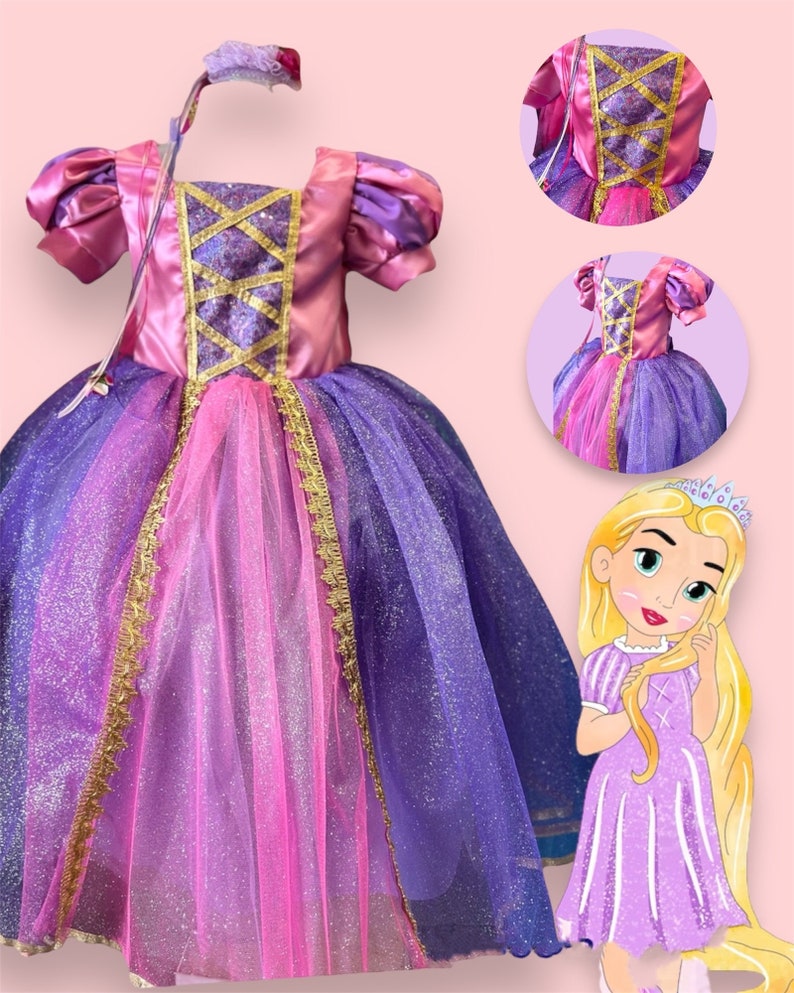 Rapunzel Princess Dress / Tangled Dress/ Princess Dresses / Rapunzel ...