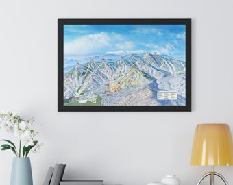 Sunday River - 1980 Trail Map Print Only - Etsy