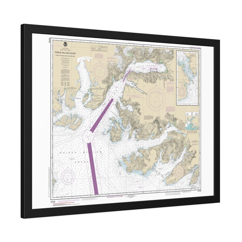 Port Fidalgo Valdez Arm and Tatitlek Prince William Sound Alaska ...