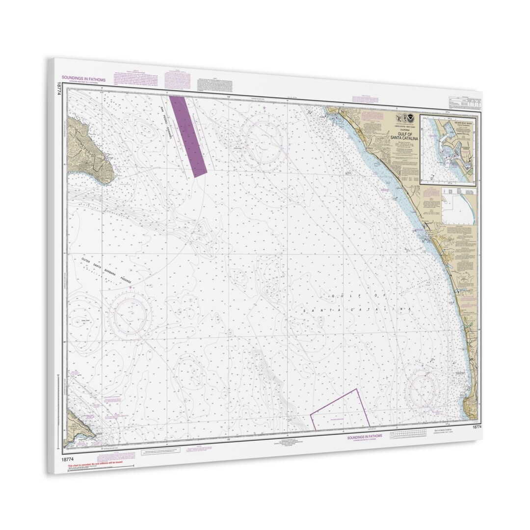 Gulf of Santa Catalina Delmar Boat Basin and Camp Pendleton California ...