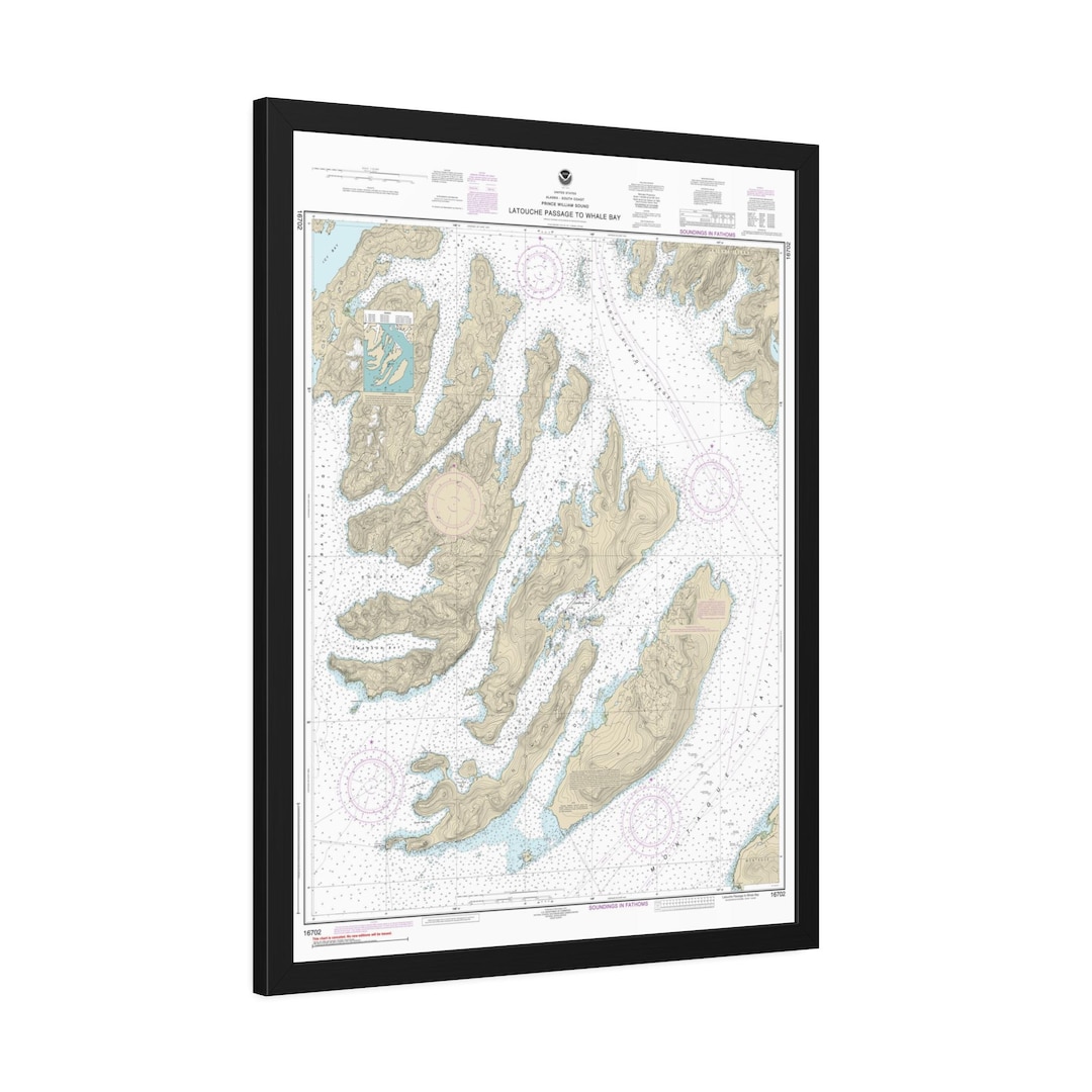 Latouche Elrington and Evans Island Chenega to Whale Bay Alaska ...