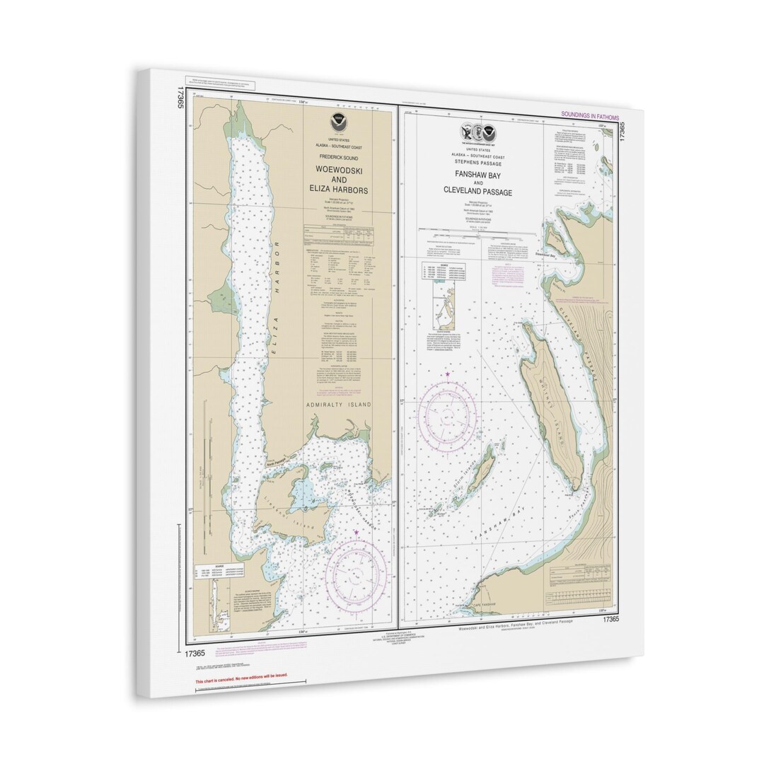 Woewodski and Eliza Harbor Fanshaw Bay Cleveland Passage Southeast ...