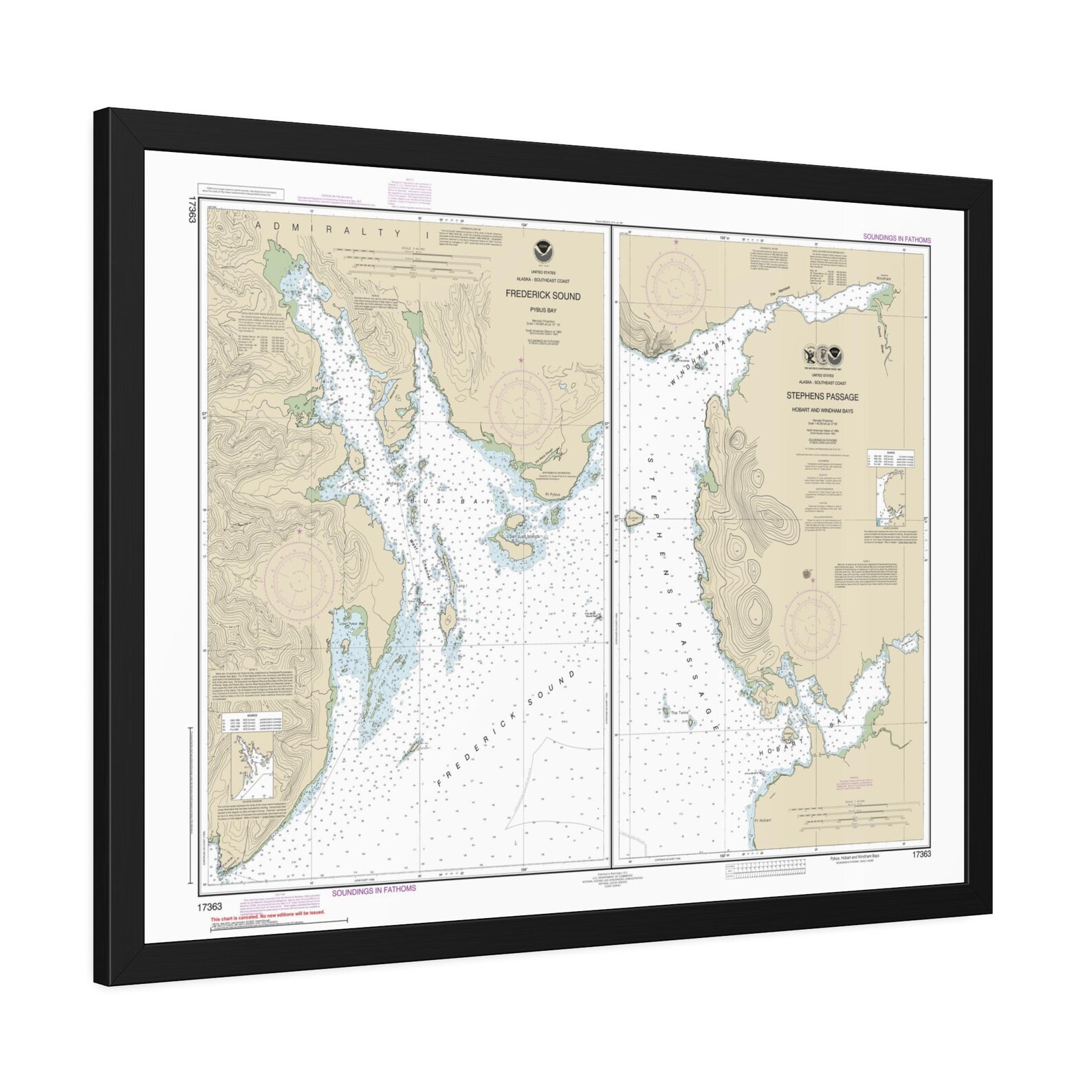 Pybus Hobart Windham Bay Frederick Sound Stephens Passage Alaska ...