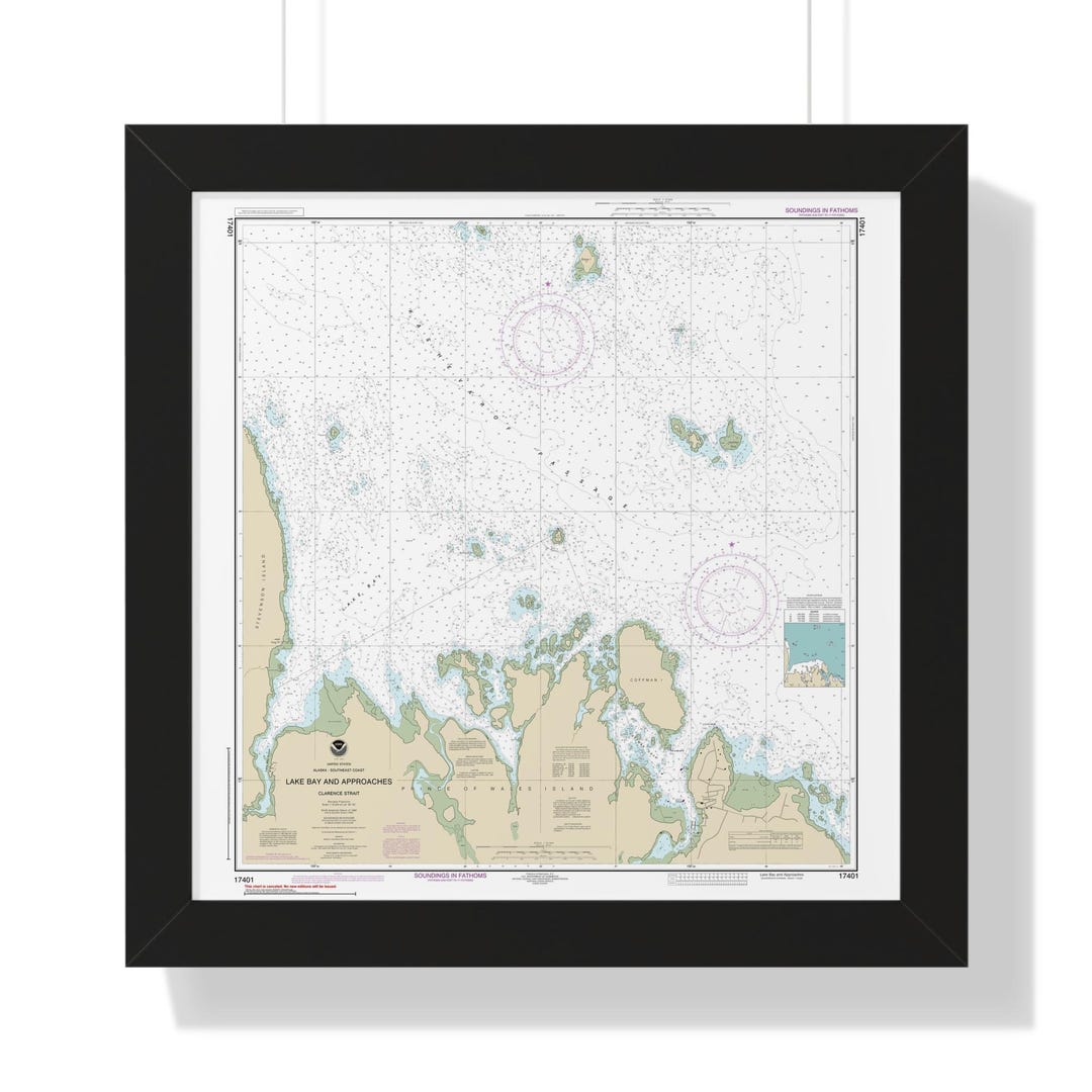 Lake Bay and Coffman Cove Clarence Strait Southeast Coast Alaska ...