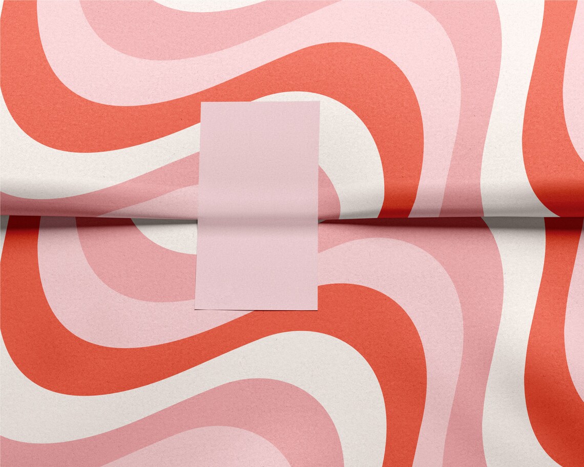 Retro Tissue Paper Design Wrapping Paper Branded Stationery Tissue ...