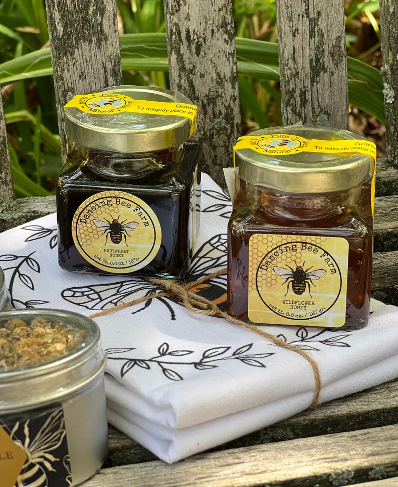 Honey Gift Box Honey Gift Set, Organic Natural USA Honey, Gift Box With ...