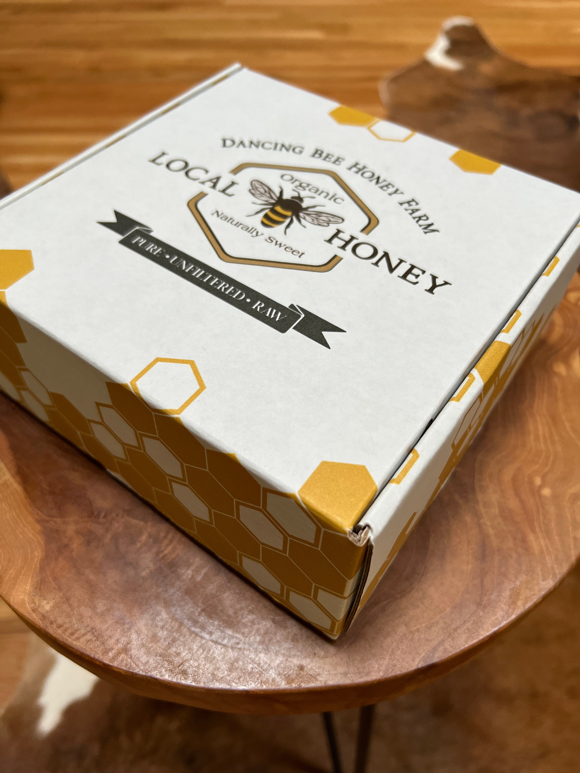 HONEY GIFT Box Honey Gift Set, Organic Natural USA Honey, Gift Box With ...
