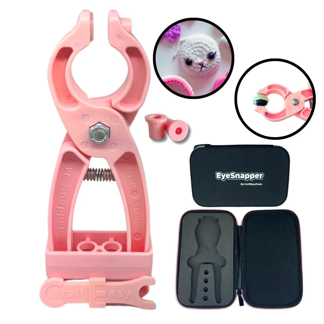 Eye Snapper – Plushie Safety Eye Insertion Tool With Case - Etsy