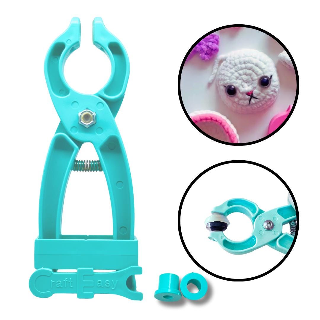Crochet Official Safety Eye Tool - the Eye Snapper - Safety Eye ...